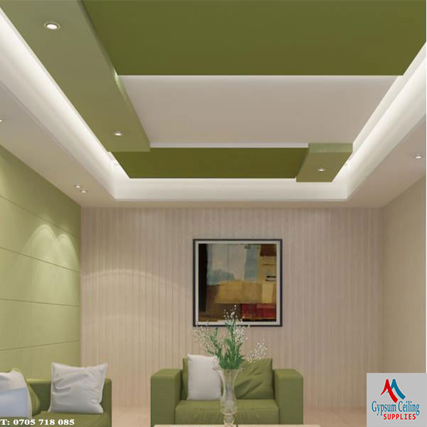 Gypsum Ceiling Design Living Room GCI0565 - Ebuild Kenya